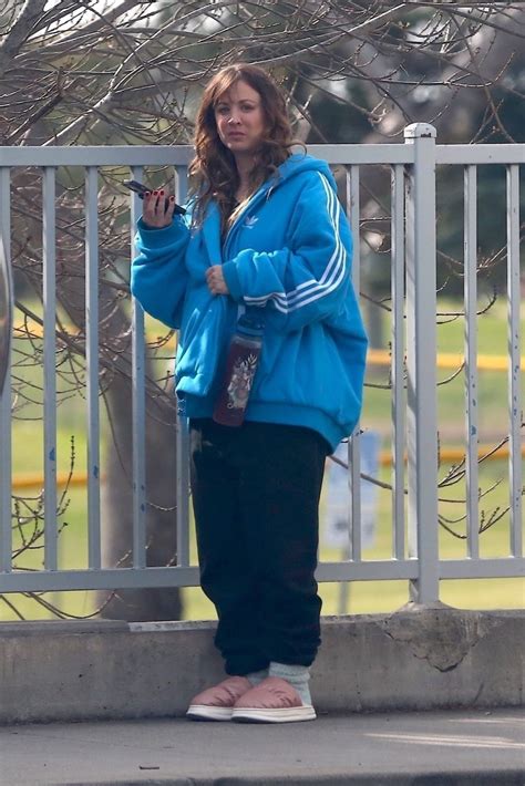 Kaley Cuoco Films In Los Angeles 02 16 2023 • Celebmafia