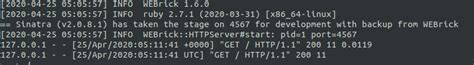 Ruby How To Conect To A Dockerized Sinatra App Stack Overflow