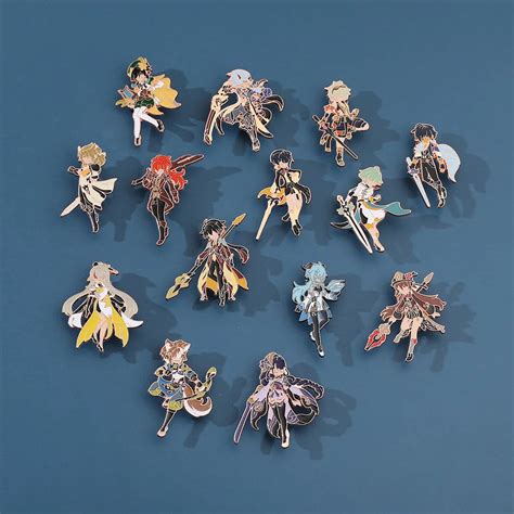 Genshin Impact ‘ Enamel Pin Distinct Pins
