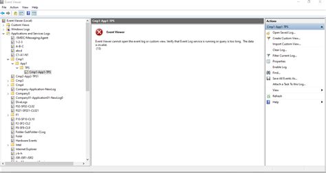 Powershell I Want To Create A Custom Folder In The Application And Services Log Area In