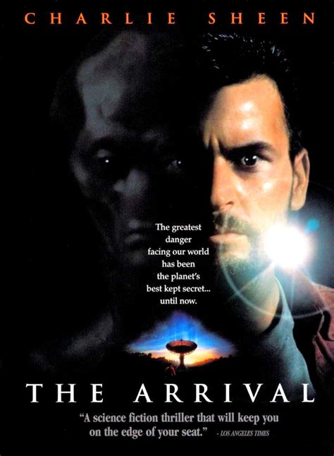The Arrival Charlie Sheen Movie Poster Cover Art Repin Charlie Sheen