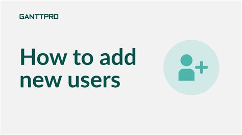 How To Add New Users In Ganttpro Youtube