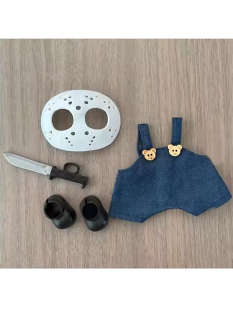 Friday The 13th Jason Halloween Costume For Labubu [ab106] Struts