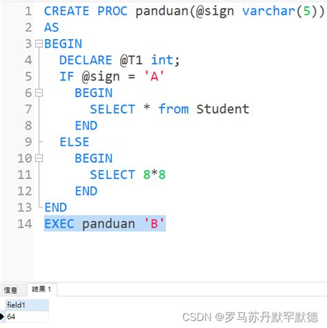 Sqlserver函数，存储过程的创建和使用生气了server 写函数 Csdn博客
