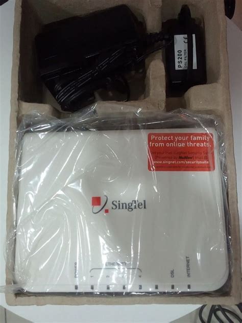 Aztech 4 Port Adsl 2 2 Ethernet Modem Router Computers And Tech Office And Business Technology On