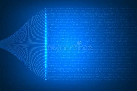 Big Data Transformation Abstract Digital Lines Big Data Analysis
