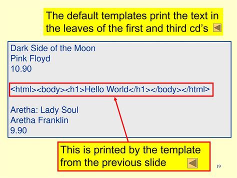 Ppt Xslt Extensible Stylesheet Language Transformations Powerpoint Presentation Id4639686