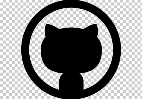 Computer Icons Github Icon Design Logo Png Clipart Black Black And White Carnivoran Cat