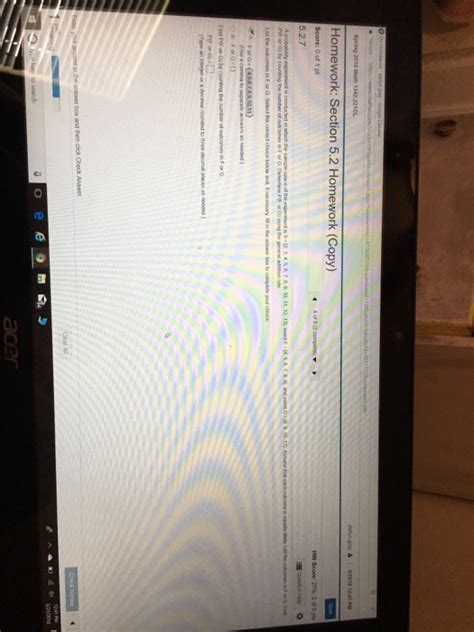 Solved Homework Section 5 2 Homework Copy