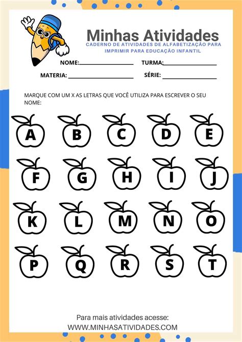Guia De Atividades De Alfabetização Para Educação Infantil
