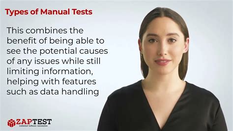 Types Of Manual Tests Zaptest