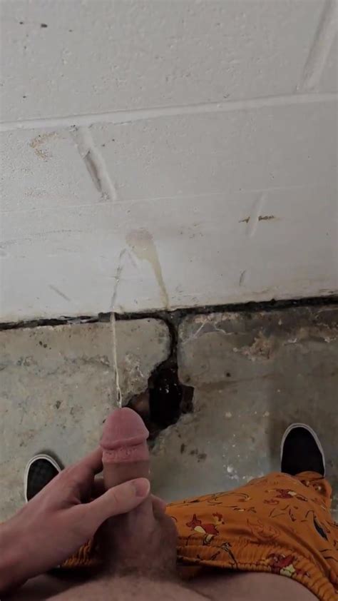 Man Pisses Into Basement Hole Thisvid Com