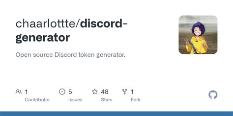 Github Chaarlotttediscord Generator Open Source Discord Token