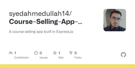 My Course Selling Backend Application With Expressjs Syed Ahmedullah