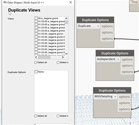 Duplicating Multiple Views Multiple Times At Once Revit Dynamo