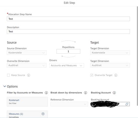 Solved Sac Allocation Not Working Sap Community