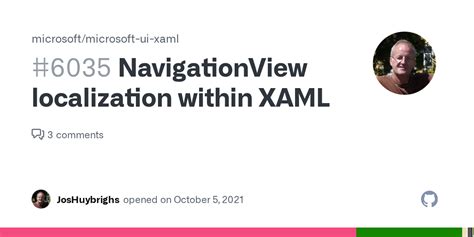 Navigationview Localization Within Xaml · Issue 6035 · Microsoft