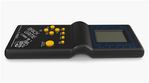 Brick Game Tetris Black 3d Model 29 3ds Blend C4d Fbx Max Ma