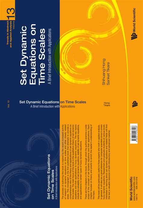 Pdf Set Dynamic Equations On Time Scales A Brief Introduction With Applications
