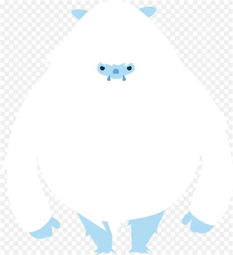 小眼睛的卡通手绘雪怪PNG图片素材下载 图片编号9712082 PNG素材网