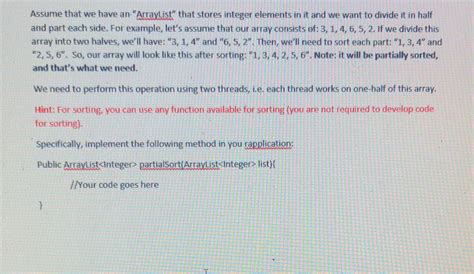 Solved Assume That We Have An Arraylist That Stores