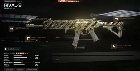 The First Player In Mw3 Ranked Mode Reveals His Classes Rival 9 Mcw…