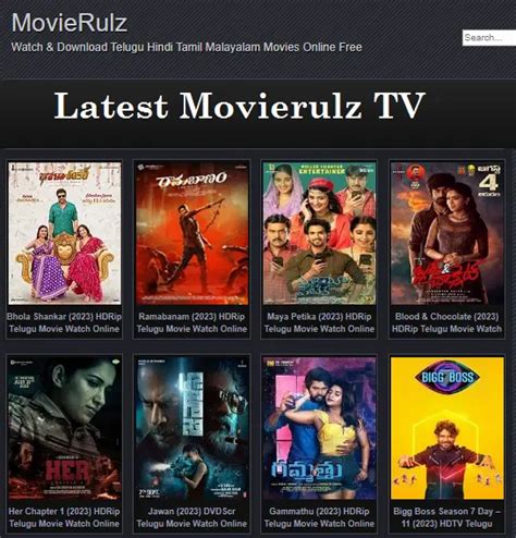 Movierulz Tv Online Watch Telugu Bollywood And Hollywood Movies