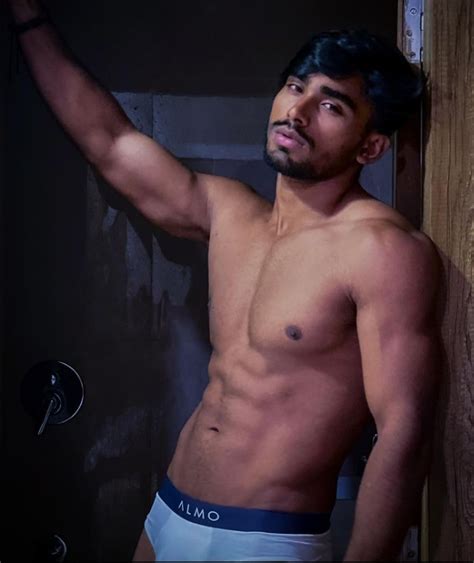 shirtless bollywood men gaurav singh in briefs body beautiful of the hot chocolate of a man