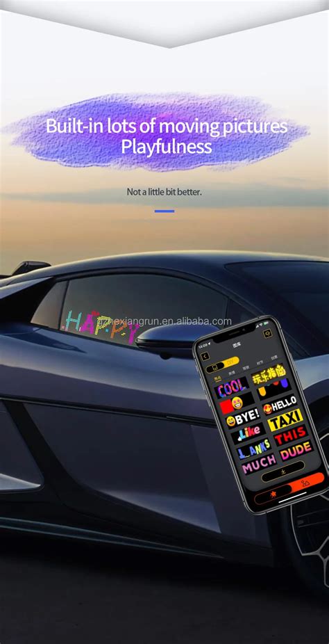 App Control Led Flexible Display Signage Rgb Programmable Usb Pixel Soft Animated Advertising