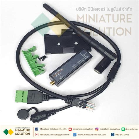 Elfin HF IOT อปกรณแปลงสญญาณ RS485 RS232 TO WIFI Support Modbus EA11A EW114 0 มเสาสญญาณ