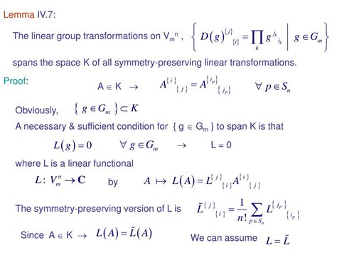 Ppt Symmetric Groups Theory Supplements Lemmas And Proofs Powerpoint Presentation Id 5421050