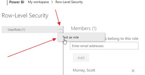 Power Bi Table Based Row Level Security