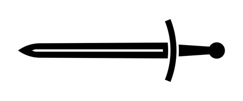 Knight Sword Icon Medieval Sharp Crusader Weapon For Combat And Antique Duels With Vector Enemy Knight Sword Icon Medieval Sharp Crusader Weapon For Combat And Antique Duels With Vector Enemy