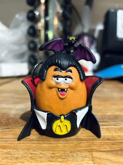 Mcdonalds Mcnugget Keychain Dracula Vampire Etsy
