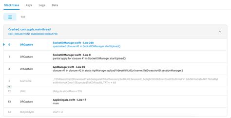 Ios Actual Reason Not Showing On Firebase Crashlytics For Swift