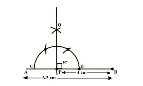 Draw A Line Segment AB 6 2 Cm Mark A Point P In AB Such That BP 4