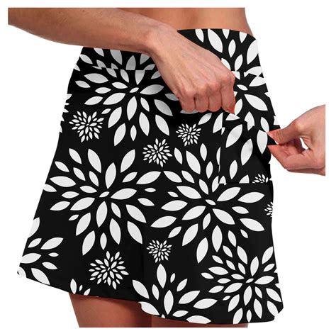 Black Mini Skirt High Waisted Skirts For Women Split Thin