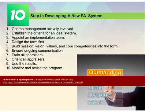 Effective Tools And Technique Of Performance Appraisal Ppt Slide Deck