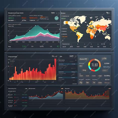 Premium Ai Image Web Dashboard Analytics Data Analytics Dashboard