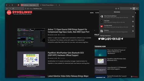 Firefox 109 To Introduce New Unified Extensions Button For Managing