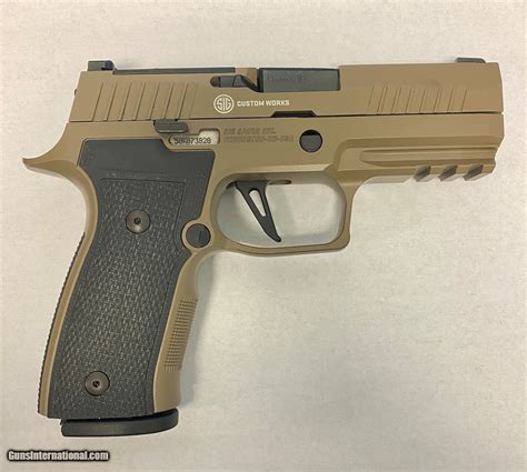 Sig Sauer P320 Axg Scorpion 9mm Luger 9x19 Para
