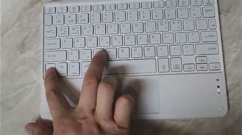 백라이트 키보드 블루투스 연결모드 Youtube