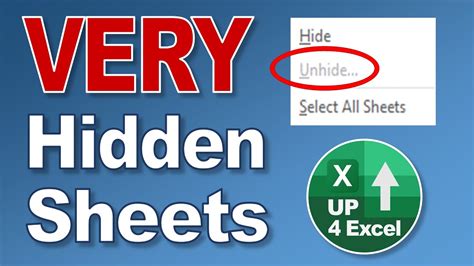 how to prevent users seeing excel sheets very hidden excel sheet youtube