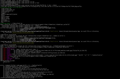 Ubuntu 20 04 Setup Owt5 0 Error Issue 1247 Open Webrtc Toolkit Owt