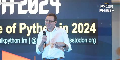 Keynote The State Of Python In 2024 Michael Kennedy S Thoughts On Technology