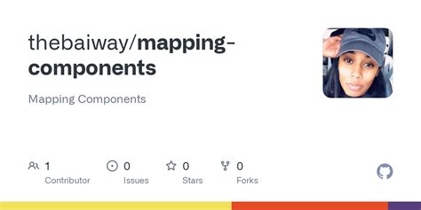 github thebaiway mapping components mapping components