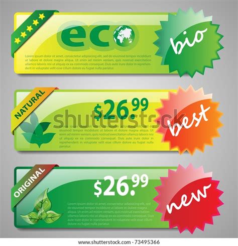 Set Modern Header Designs Web Stock Vector Royalty Free 73495366 Shutterstock