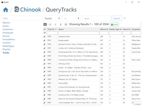 GitHub NetCoreApps Chinook AutoQuery APIs Around Chinook SQLite DB