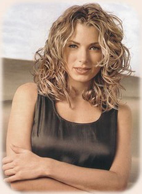 Curly Hair Medium Length Styles