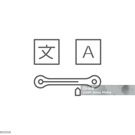 진행 번역기 아이콘 번역기 아이콘의 요소입니다 웹 사이트 디자인 및 개발 앱 개발을위한 얇은 줄 아이콘 0명에 대한 스톡 벡터 아트 및 기타 이미지 Istock